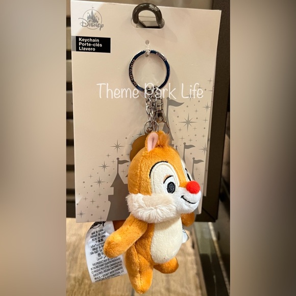 Disney | Accessories | Disney Parks Dale Chipmunk Plush Keychain With ...